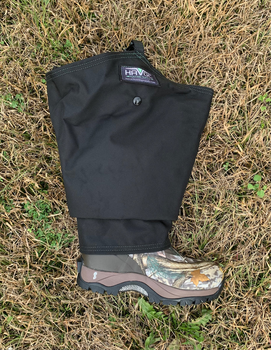 Yoder Stealth Boots Camo with Chaps – Havoc Hunting Supply