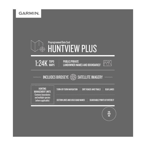 Garmin HuntView™ Plus Maps – Havoc Hunting Supply